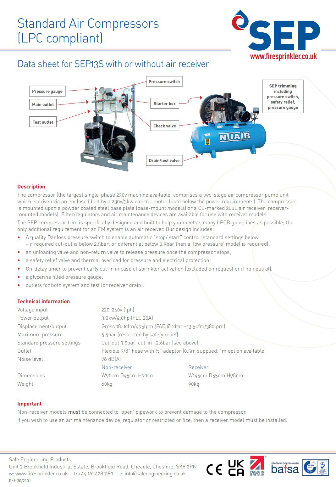 Downloads | Sale Engineering Products Ltd