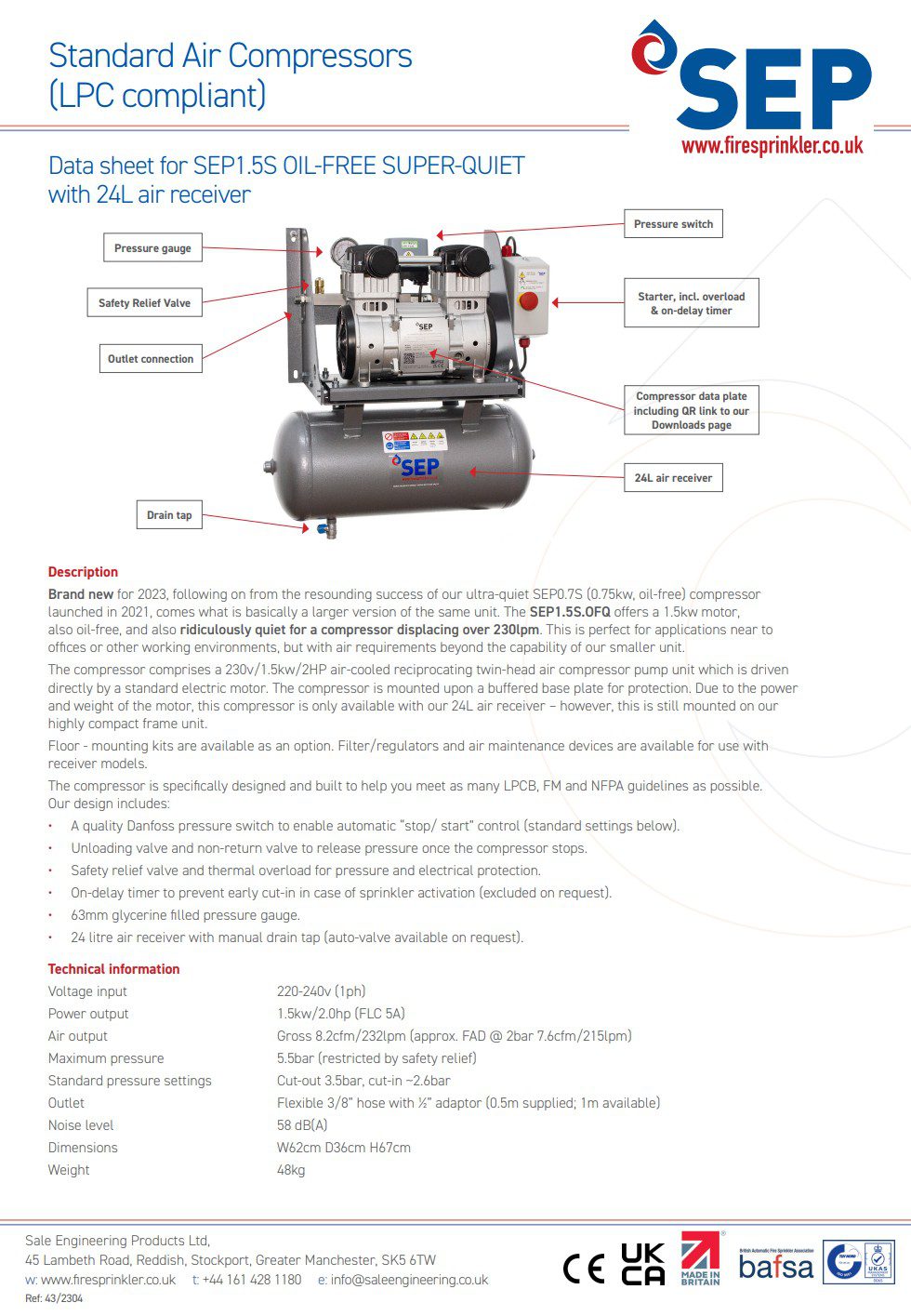 Downloads | Sale Engineering Products Ltd