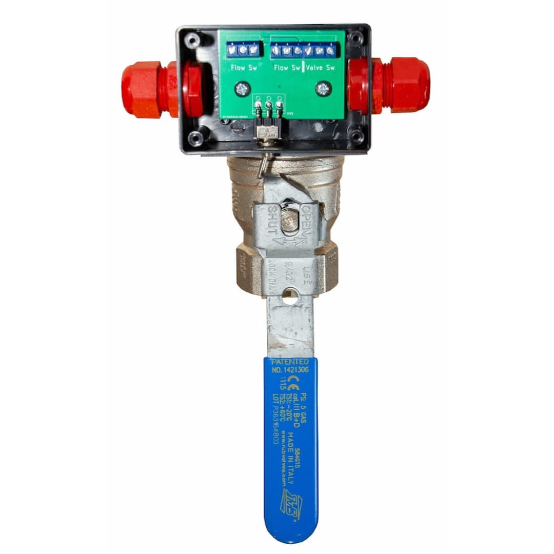 Lockable & Monitored Brass Ball Valve (WRAS) | Sale Engineering ...