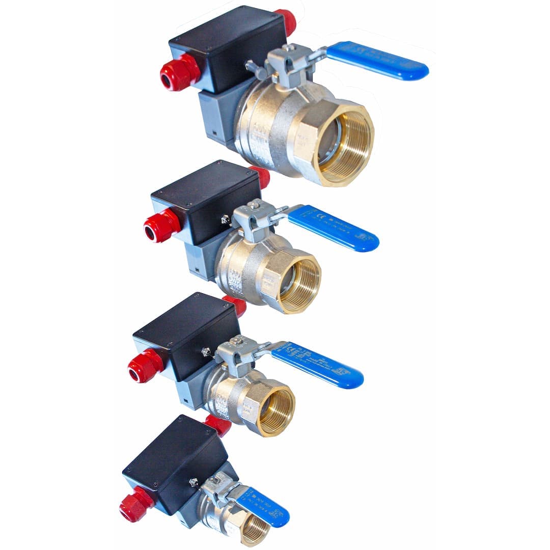 Lockable & Monitored Brass Ball Valve (WRAS) | Sale Engineering ...